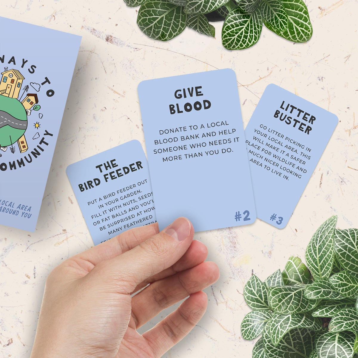 100 Ways To Help Your Community Cards The Container Store 100 Ways To Help Your Community Cards The Container Store