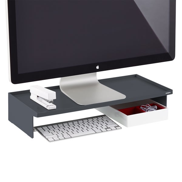 Poppin Monitor Stand | The Container Store
