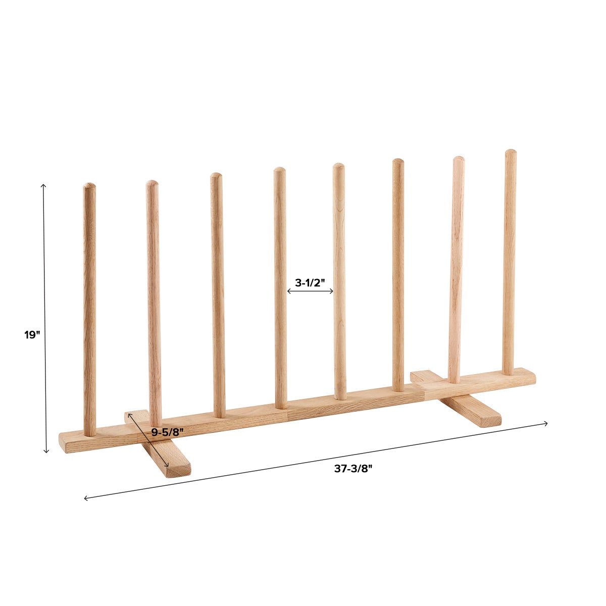 Natural Boot Rack | The Container Store