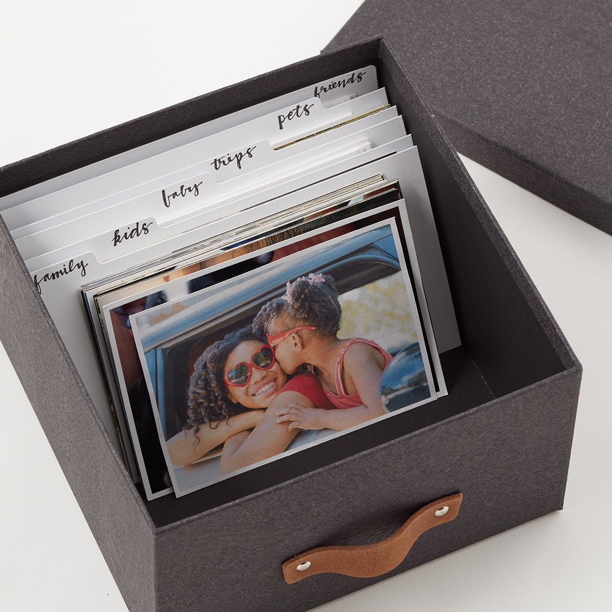 Bigso Marten Photo Storage Box | The Container Store