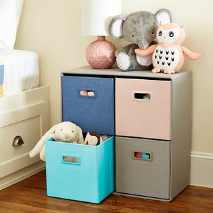 Storage Cubes - Organization Cube Bins, Cubby Storage Shelves & Cube ...