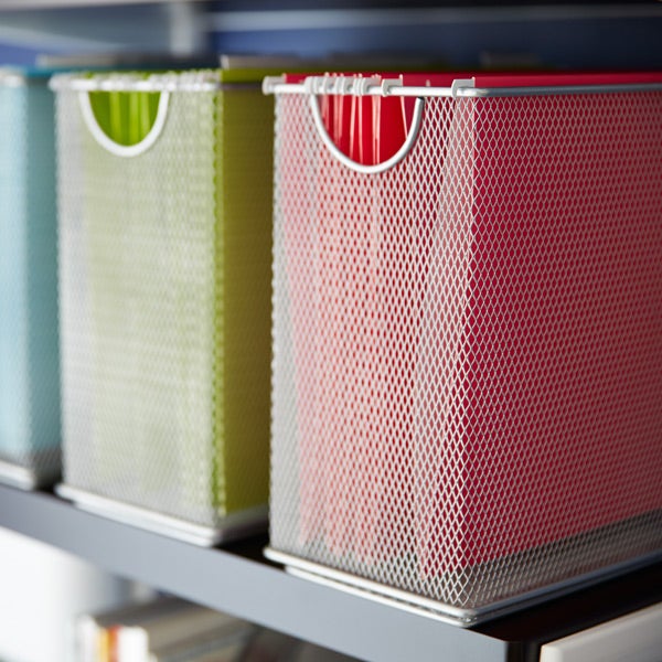 Mesh Desktop File | The Container Store