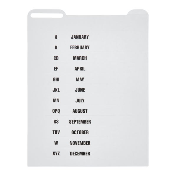 The Container Store 13-Pocket Accordion Letter File | The Container Store