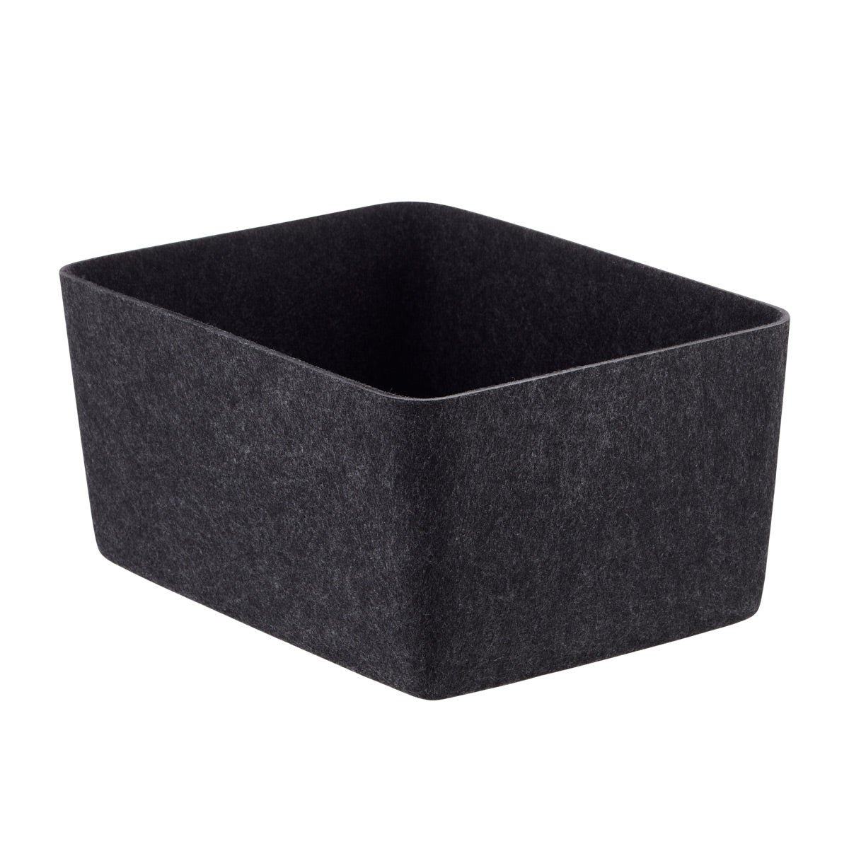 SortJoy Wide Sculpted Bin & Lid | The Container Store