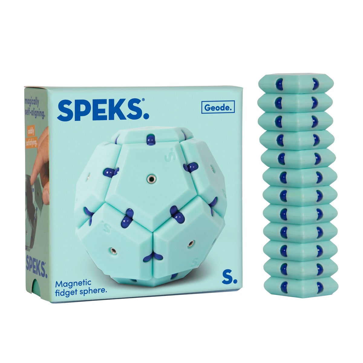 Speks Geode Magnetic Fidget Sphere | The Container Store
