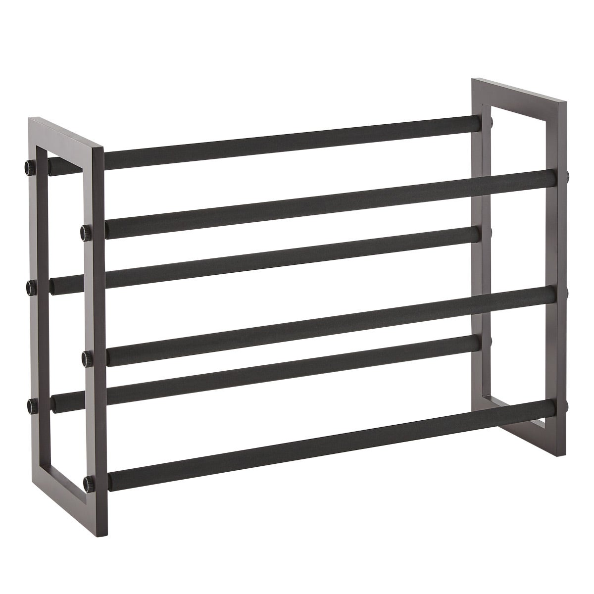 3-Tier Grippy Shoe Rack | The Container Store