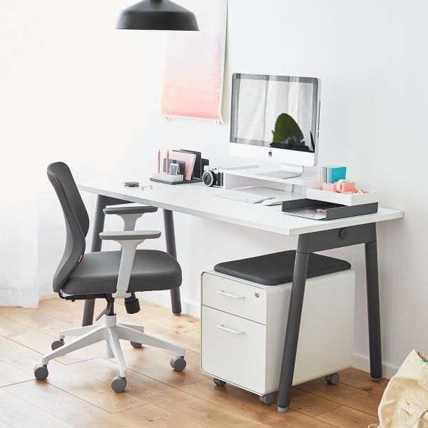 Sky Blue Poppin Stackable Letter Tray | The Container Store