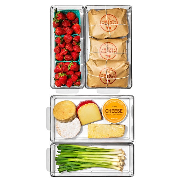OXO Good Grips 4-Piece Refrigerator Storage Bin Starter Set | The ... OXO Good Grips 4-Piece Refrigerator Storage Bin Starter Set | The ...