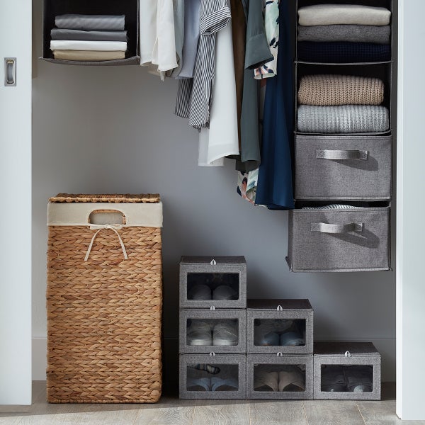 Cambridge Drop-Front Shoe Box | The Container Store