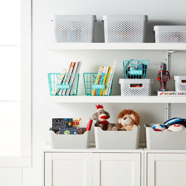 Curver Infinity Plastic Storage Boxes with Lids | The Container Store