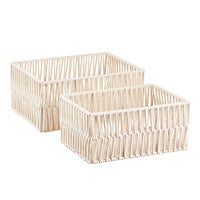 The Container Store Luna Cotton Open Bin | The Container Store