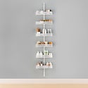 Elfa Utility Medium Wall-Mounted Rack | The Container Store