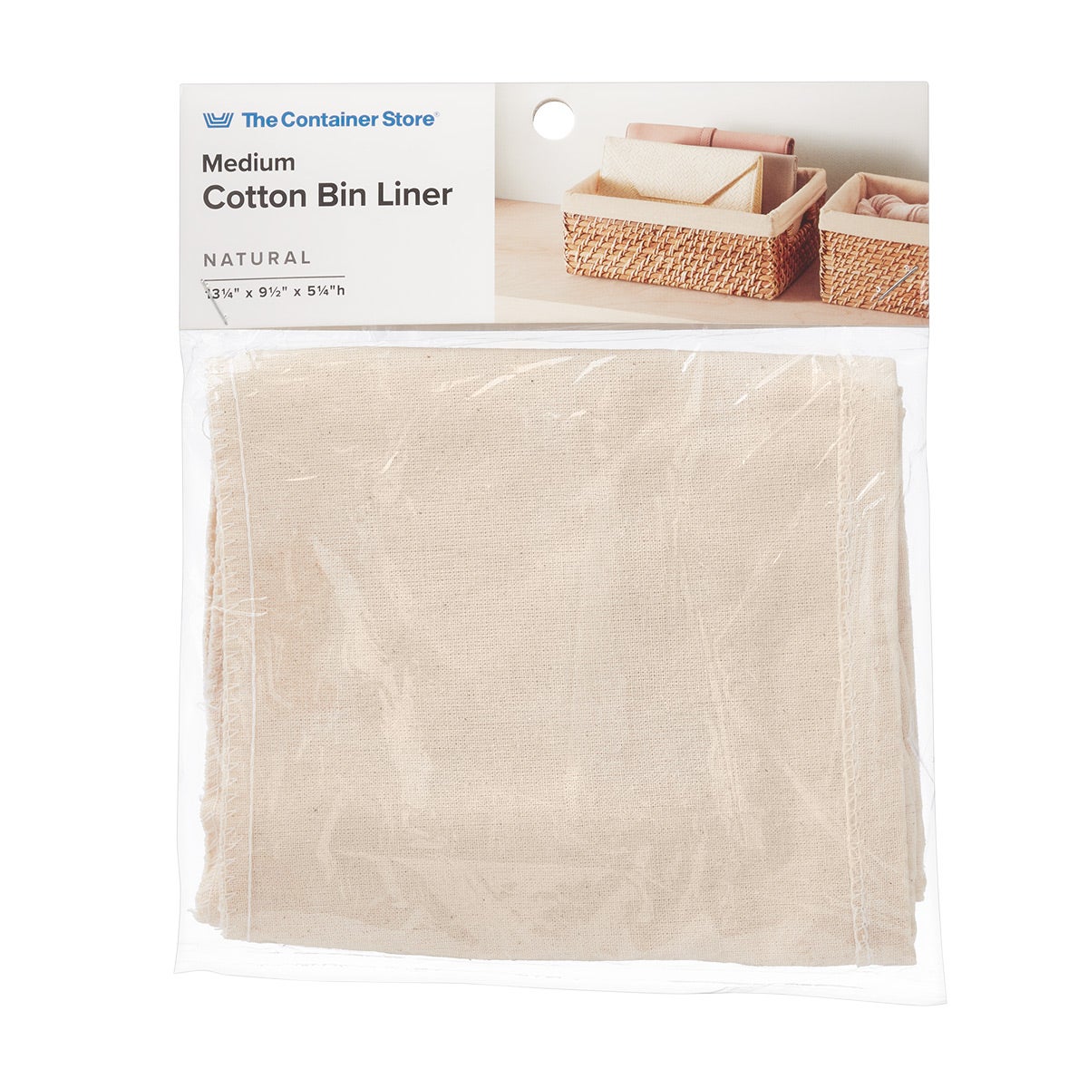 Rattan Bin Replacement Liner | The Container Store
