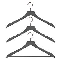 The Container Store Wooden Shirt & Blouse Hangers | The Container Store