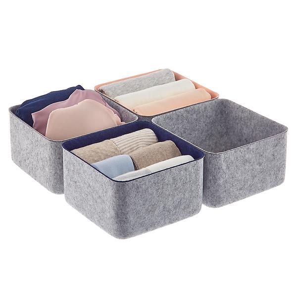 Three by Three Felt Drawer Organizer | The Container Store