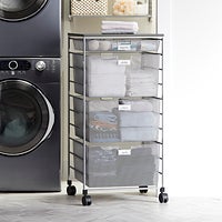 Elfa Laundry Sorter Drawer Unit | The Container Store
