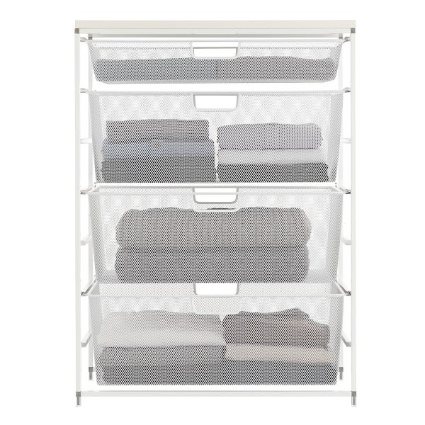 Elfa Mesh Closet Drawers | The Container Store