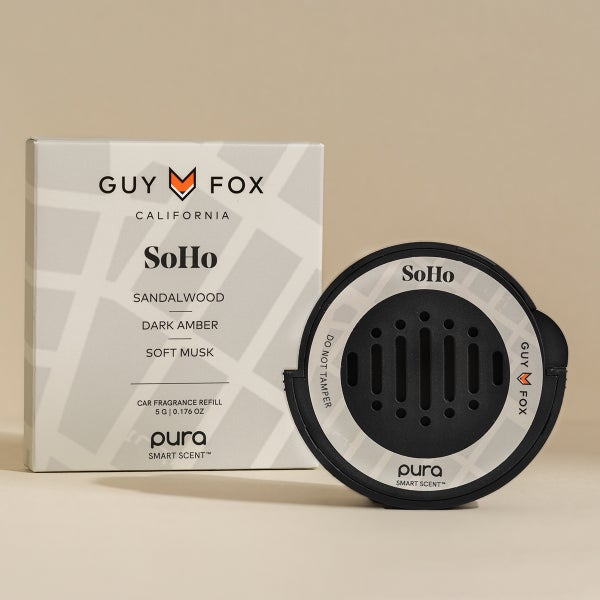 Pura Smart Scent Guy Fox SoHo Car Fragrance Refill | The Container Store