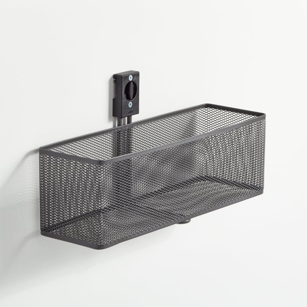 Garage Plus by Elfa Track Mesh Basket | The Container Store