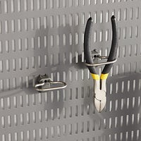 Garage Plus by Elfa Pegboard Oval Hooks Pkg/2 | The Container Store