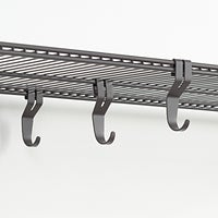 Garage Plus by Elfa Shelf Hooks Pkg/3 | The Container Store