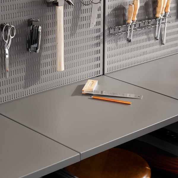 Garage Plus by Elfa Work Surface | The Container Store