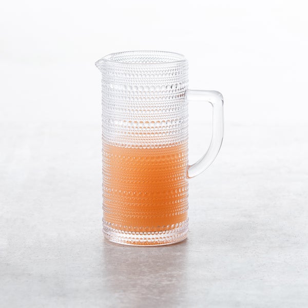 Fortessa Clear Jupiter Pitcher | The Container Store
