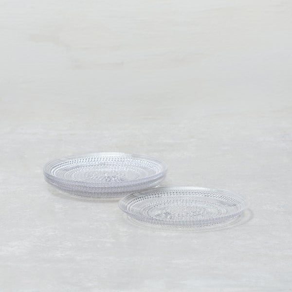 Fortessa Clear Jupiter Salad Plate | The Container Store
