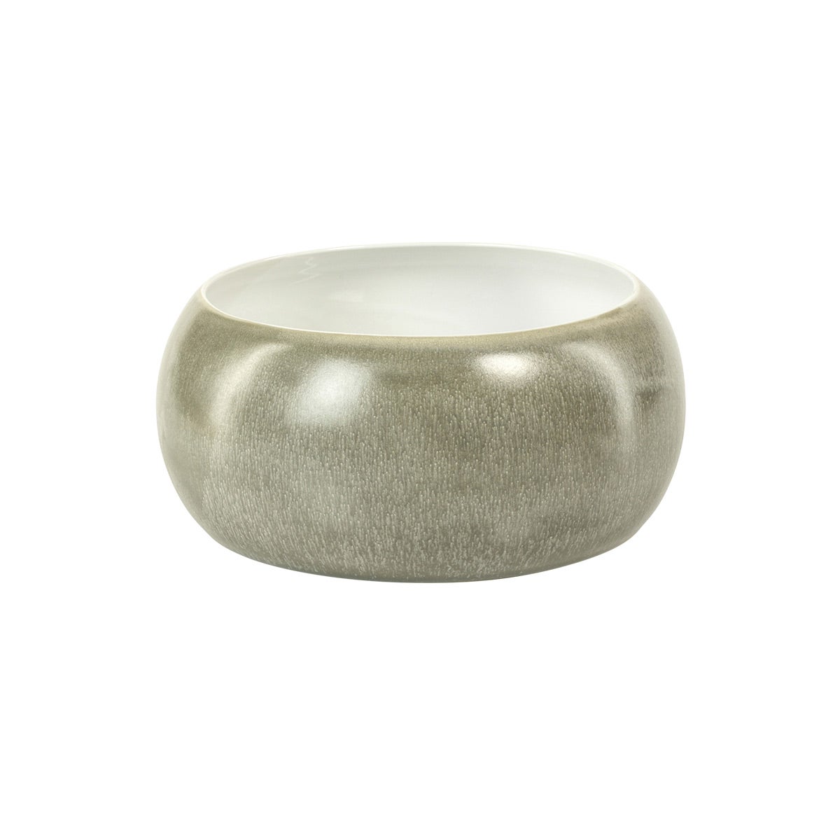 Zodax Grey Stoneware Bowl | The Container Store