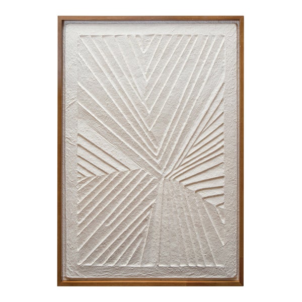 Bloomingville Textured Paper Framed Wall Art | The Container Store