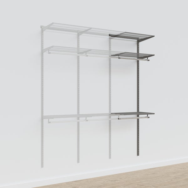 Elfa Classic 2' Closet Kit Add-On | The Container Store