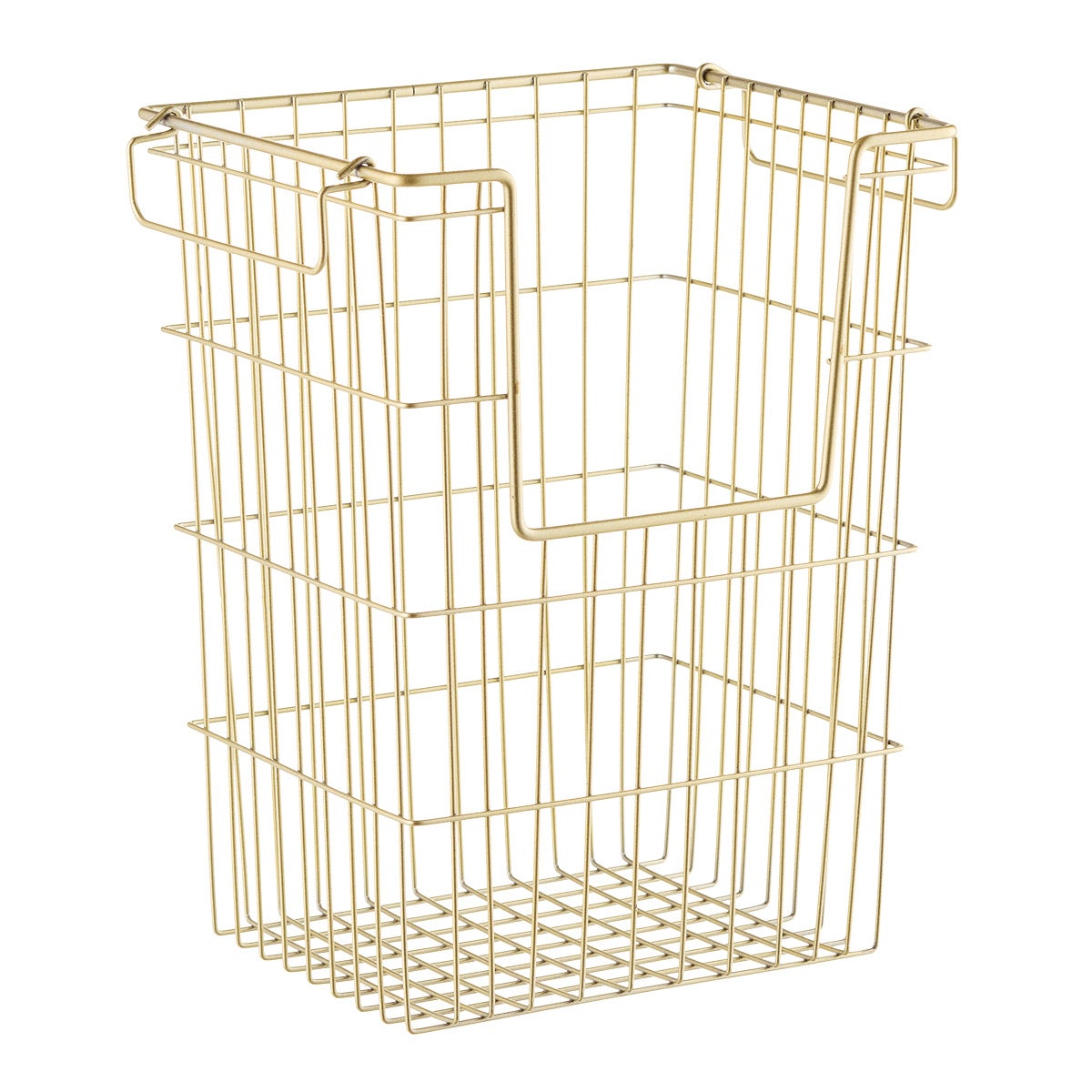 The Container Store Metal Wire Stacking Basket | The Container Store
