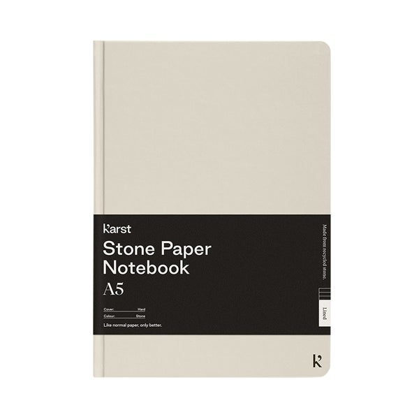 Karst Stone Paper Hardcover Notebook A5 | The Container Store
