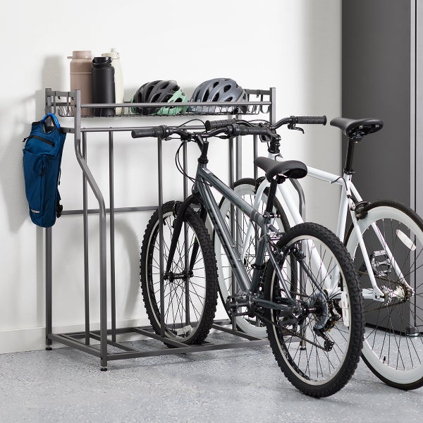 The Container Store Heavy-Duty Triple Bike Rack | The Container Store