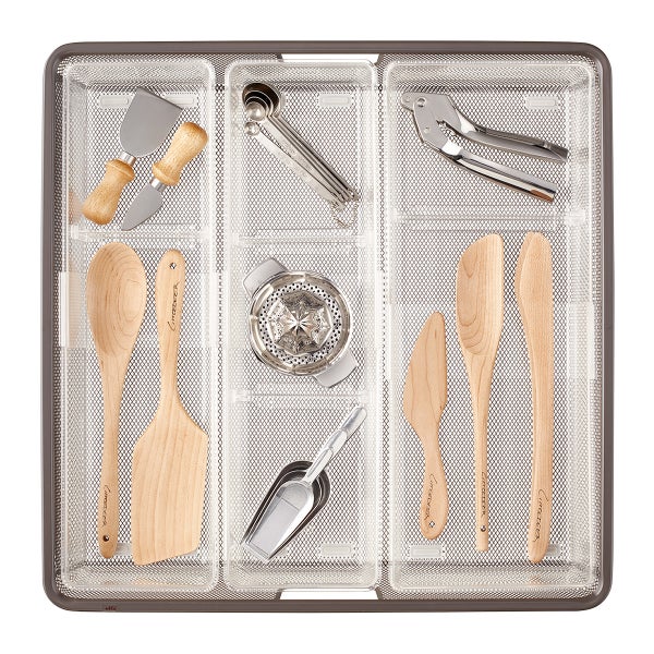 Elfa Classic Expandable Drawer Organizer Kits | The Container Store