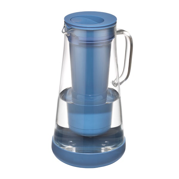 LifeStraw Home 7-Cup Glass Pitcher with Base | The Container Store