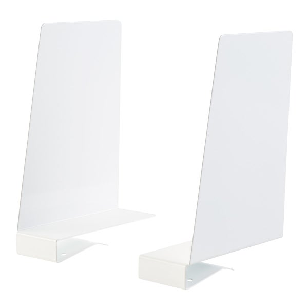 Elfa Solid Shelf Book Supports Pkg/2 | The Container Store