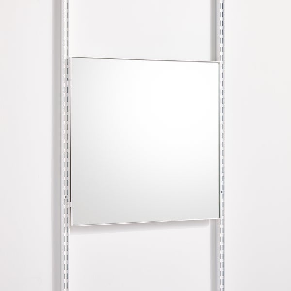 Decor Plus by Elfa Matte White Mirror | The Container Store