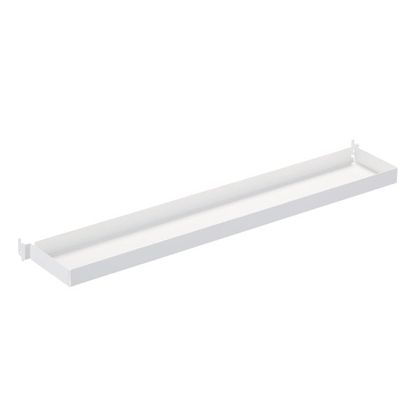 Decor Plus by Elfa Matte White 2' Shelf Tray | The Container Store