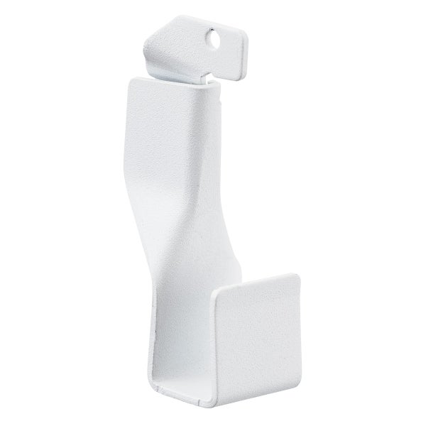 Decor Plus by Elfa Matte White Closet Rod Holder | The Container Store