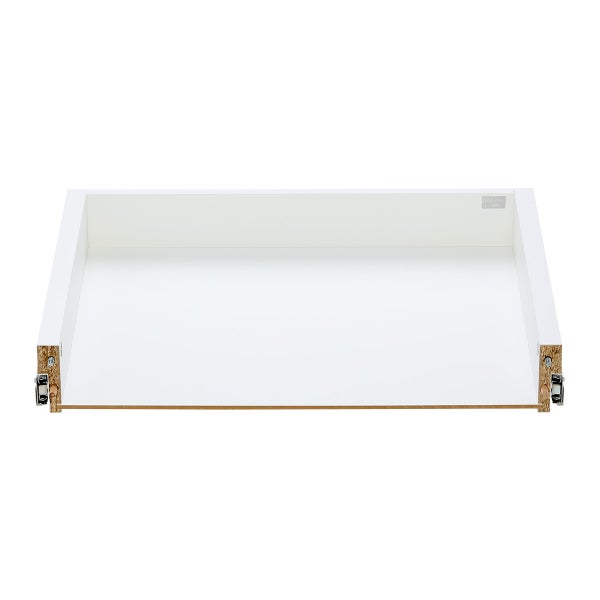 Decor Plus by Elfa Matte White 18" Drawer Box | The Container Store