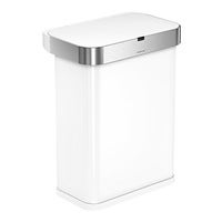simplehuman 15.3 Gallon Voice and Motion Sensor Trash Can | The ...