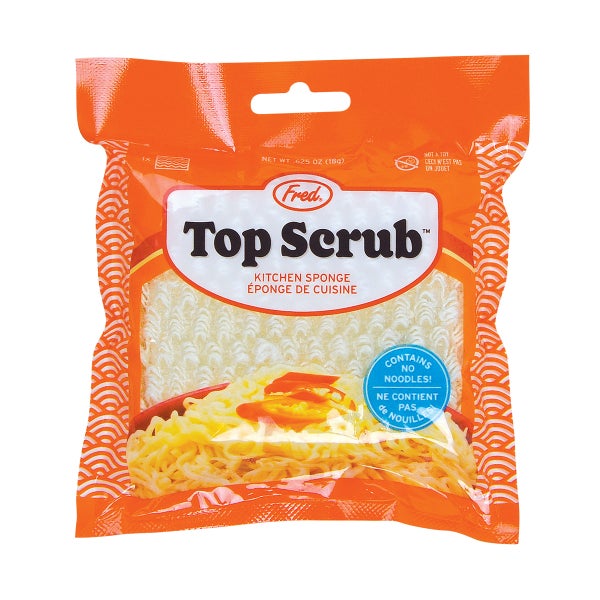 Fred Ramen Top Scrub Sponge | The Container Store