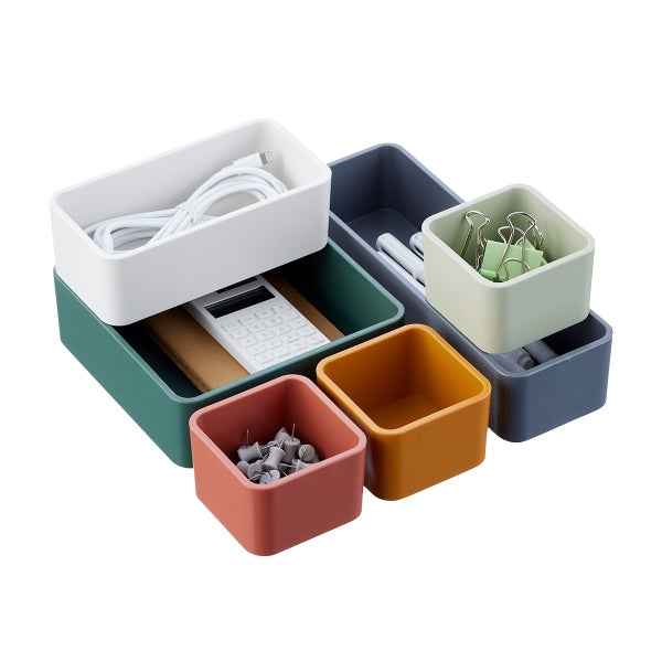 Three by Three reSTAK Stacking Organizers | The Container Store