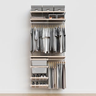 Elfa Decor Closet | The Container Store