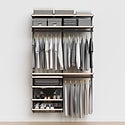 Decor Plus by Elfa 4' Closet with Mesh Drawers | The Container Store