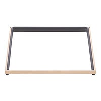 Decor Plus by Elfa Matte Grey Gliding Frame and Trim | The Container Store