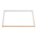 Decor Plus by Elfa Matte White Gliding Frame and Trim | The Container Store
