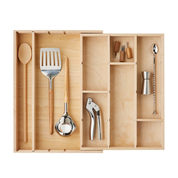 The Container Store Expandable Utensil & Tool Tray | The Container Store