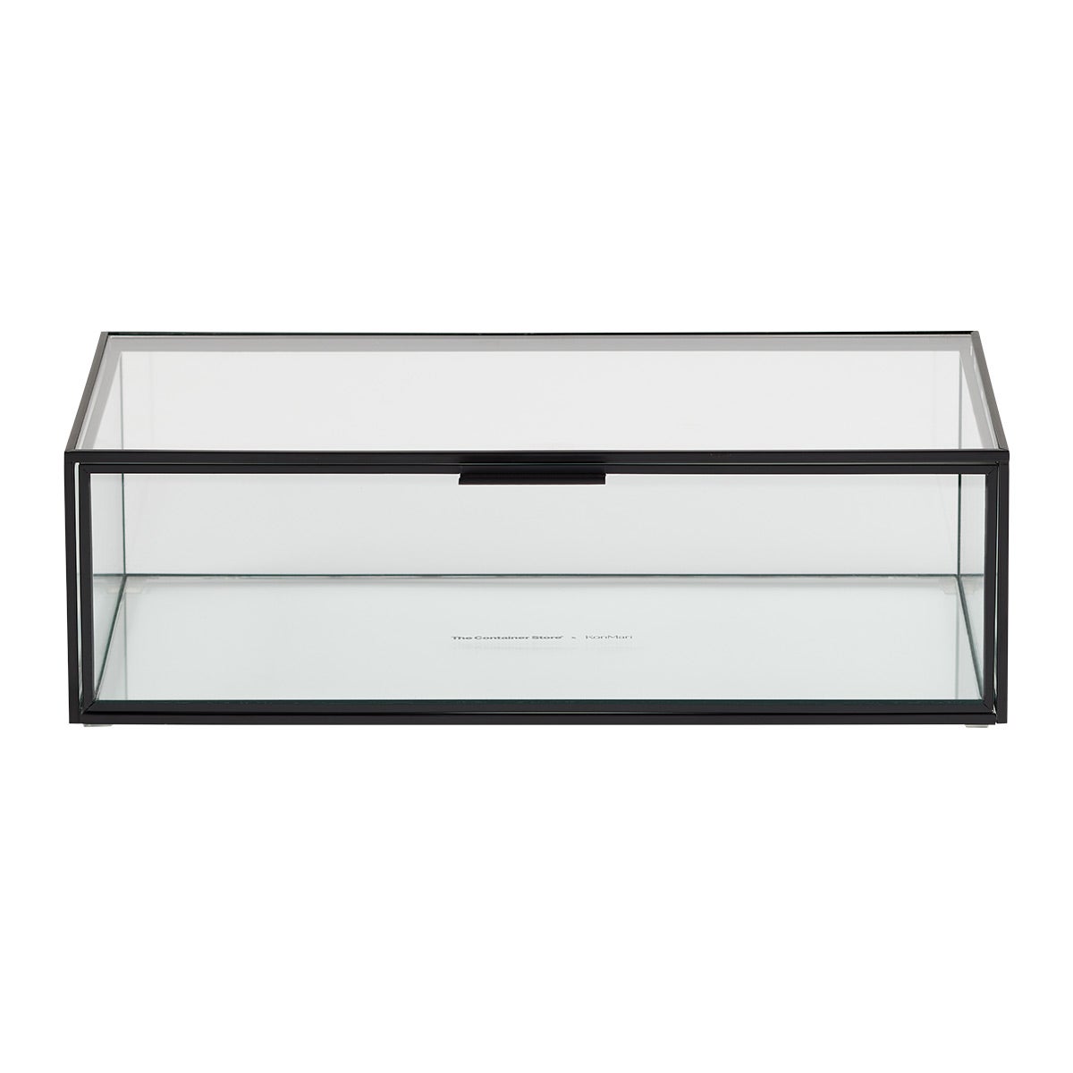 The Container Store Serenity Countertop Glass Drawer | The Container Store